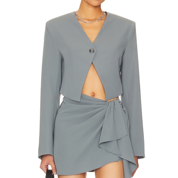 L'Academie | Jackets & Coats | Lacademie Neptune Blazer | Poshmark